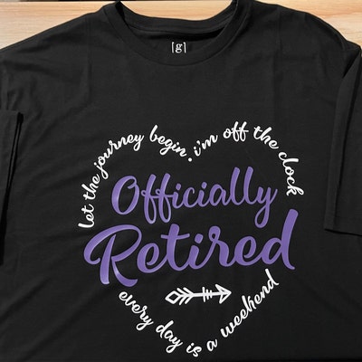 Retired Svg, Officially Retired Svg, Retiring Svg, Great for a Nurse or ...