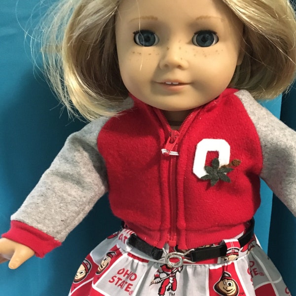 Avila Aviator Jacket 18 Inch Doll Clothes Pattern Fits Popular 18 ...