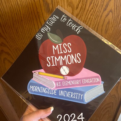 Custom determinate Dna Graduation Cap Topper, Biology Major Graduation ...