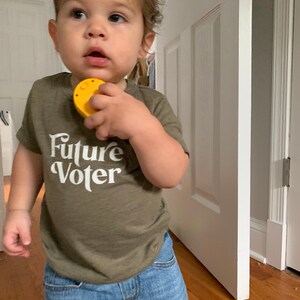 Future Voter Baby Bodysuit Politics Baby Political Baby - Etsy