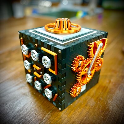 The Steam Turbine Puzzle Box STL Files for 3D Printing - Etsy