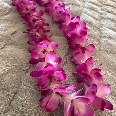 Hawaiian Koa Seed Lei Necklace Ipil Ipil Seed Lei BROWN Kukui Lei ...