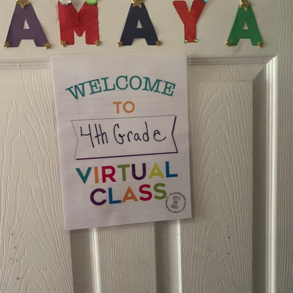 Virtual Class, Virtual Class Rules, Virtual Classroom, Distance ...