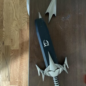 Hand-forged Infinity Sword Metal Infinity Blade Miniature Replica 30cm ...