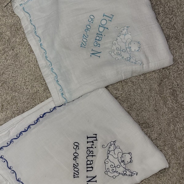 Ohio State - Mini Blanket - Swaddle Blanket - Lovey - Cotton - Red ...