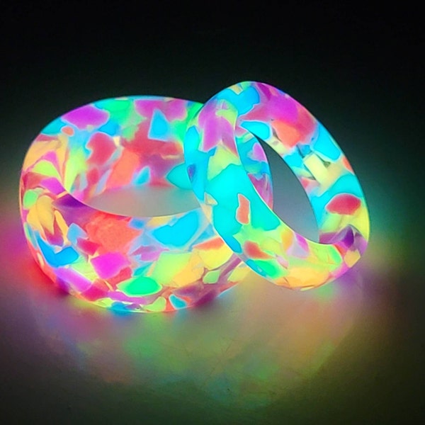 Hyperglow Rainbow Skurfetti Glow in the Dark Rods Skur Composites ...