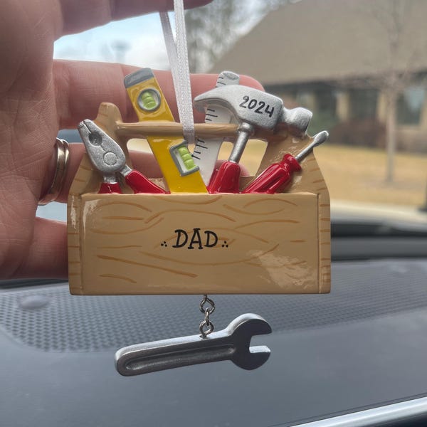 Tools Personalized Christmas Ornament, Personalized Tool Chest ...