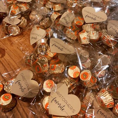 Personalized Favorites Wedding Favor Bags 15 of Each Name - Etsy
