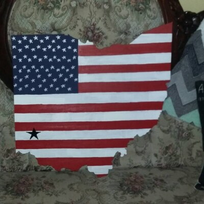 Ohio State large Wood Cut Out Laser Cut - Etsy