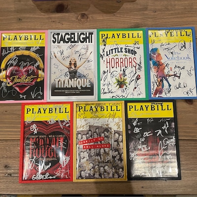 Theatre Program Display Frame Broadway Program Wall Art Lightweight ...