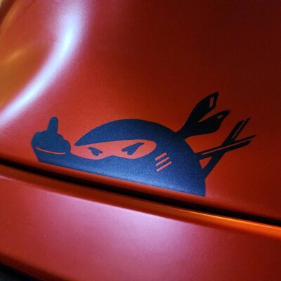 Smiley Face Decal 'halfface' Vinyl Sticker. for Car - Etsy