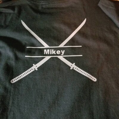 Ninja Sword SVG Ninja Monogram Frame Sword Clipart - Etsy