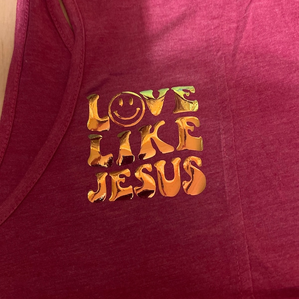 Love Like Jesus SVG: Christian Shirt Design (digital Download) - Etsy