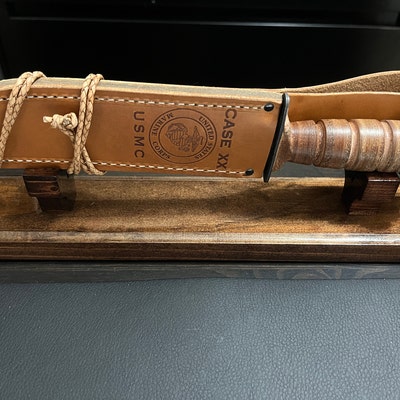 Bowie Knife Stand Cradle Holder Display Wooden 606 - Etsy