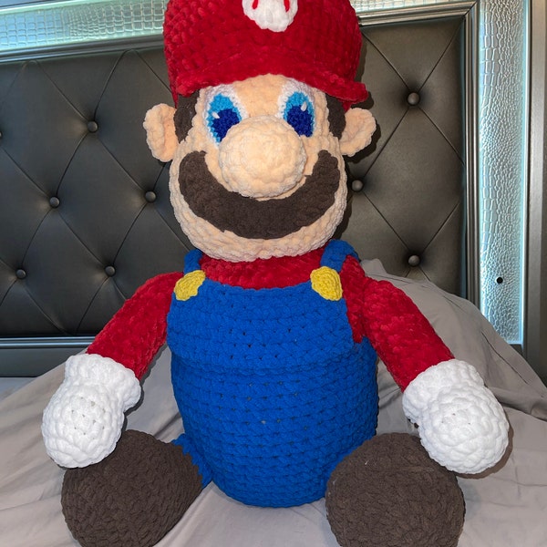 Super Mario Crochet Pattern PDF - Plush - Amigurumi- Tutoriel - US ...