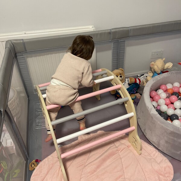 Climbing Triangle Two-sided Ramp Kletterdreieck Climbing Arch - Etsy