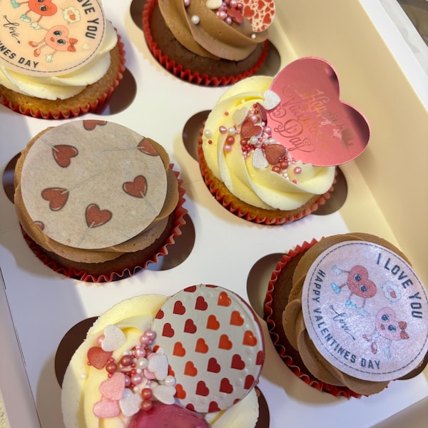 Antler Cupcake Topper, Cake Charm, Christmas Cake Topper, Glitter Cake ...