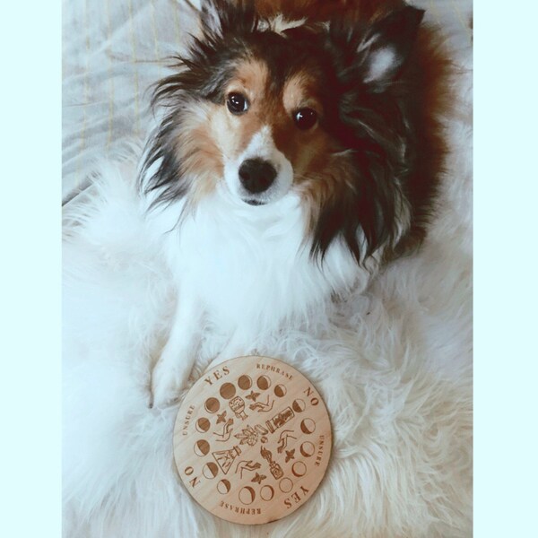 Divining Board With Moon Phases Unique Witch Board for Spirituality ...