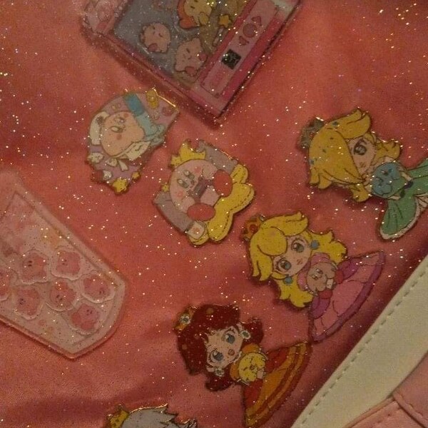 Princess X Poyo (boosette) Hard Enamel Pin - Etsy