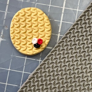 Polymer Clay Texture Mat Rubber Texture Sheet Polymer Clay Craft ...
