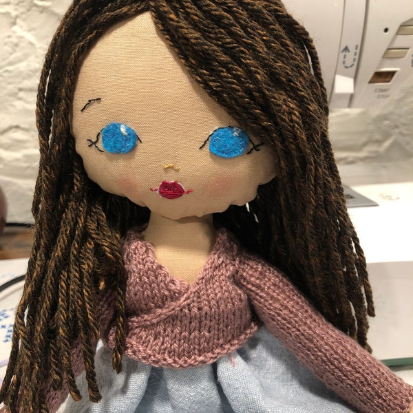 PDF Knitted Ballerina Wrap Cardigan Pattern for Gingermelon Sparkle ...