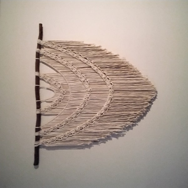 PDF Pattern Only- Macramé Half Moon Pattern With Knot Guide - Etsy