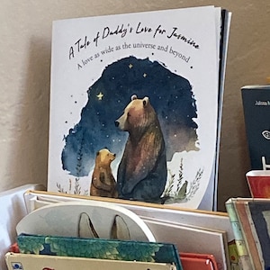 Father's Day Book for Dad, Gift for Husband, Personalized Book for Dad ...