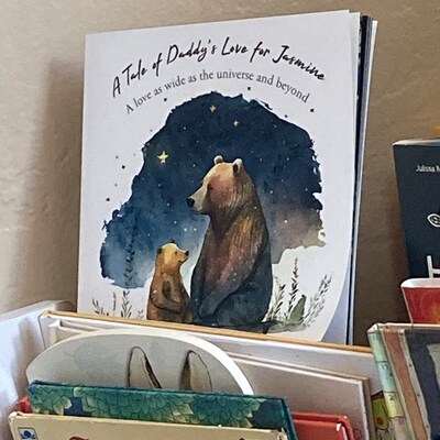 Father's Day Book for Dad, Gift for Husband, Personalized Book for Dad ...