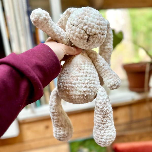 The Boho Bunny Stuffie Crochet Pattern Rabbit Crochet Pattern Easter ...