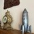 Moon Rocket Coin Bank With One Spaceman Item 924, Cast Aluminum and ...