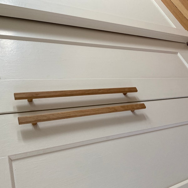 Wooden Handles Oak Type 01 - Etsy