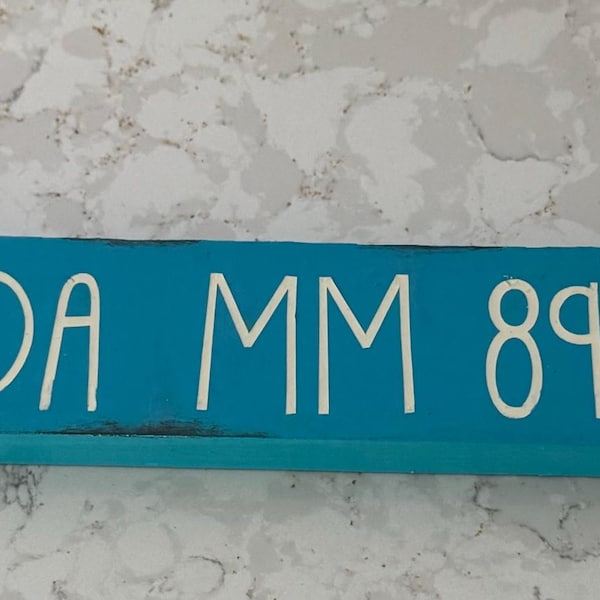 INDIVIDUAL Directional Sign, Thick Direction Sign Post, Custom Travel ...