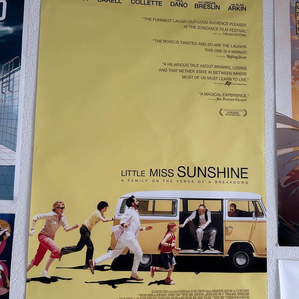 Little Miss Sunshine Movie Poster - High Quality Canvas Art Print ...