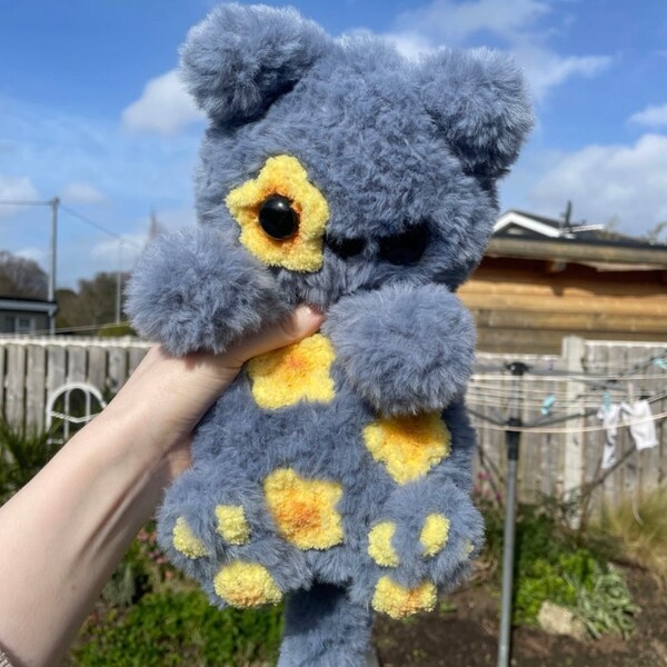 Crochet Pattern digital Download: Poe the Kitten Cat Pattern Kitten ...