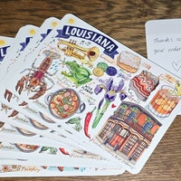 Pastries Postcard. - Etsy