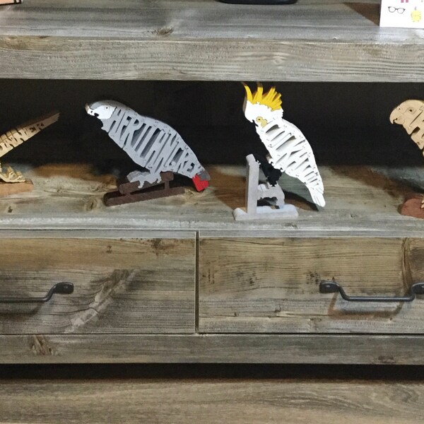 Roadrunner Bird Wooden Puzzle Toy Hand Cut With Scroll Saw Figurine Art ...