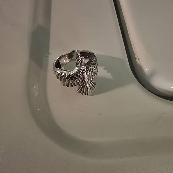 Sterling Silver Christ IHS Ring, the Holy Name of Jesus Ring, Christian ...