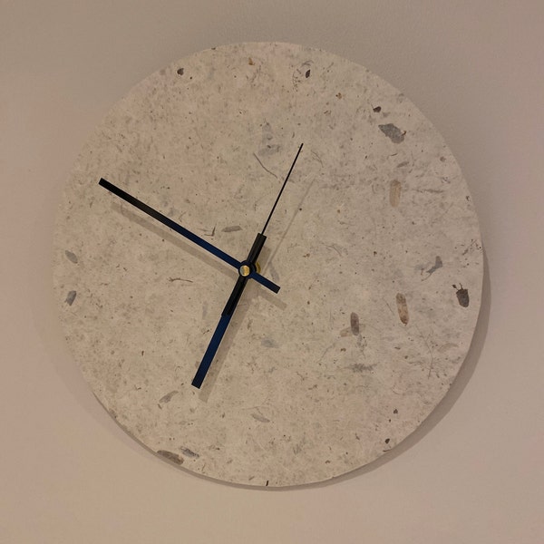 Cow Wall Clock - Decoupage Photo Clock - Brown Calf Clock - Farm Animal ...