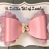 Crown Bow SVG, Princess Bow Template SVG, Tiara Hair Bow, Queen Bow PDF ...