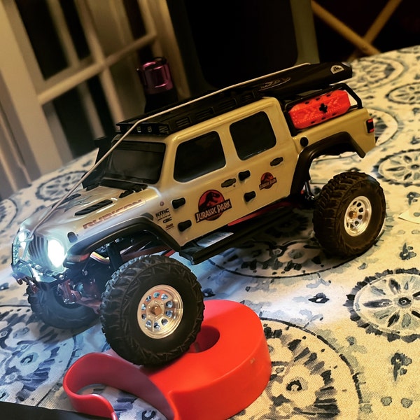 SCX24 Bronco/gladiator Front Bumper Relocation Mount - Etsy