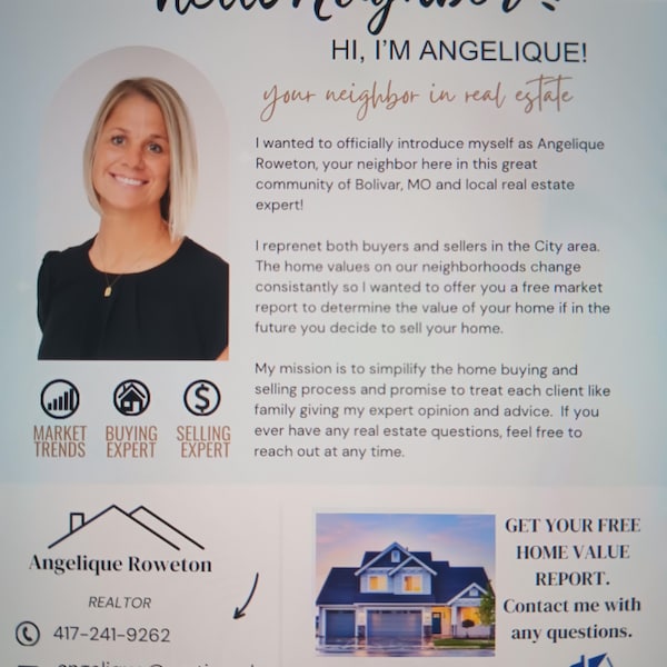 Realtor Host Open House Resume | Canva Templates | Real Estate ...
