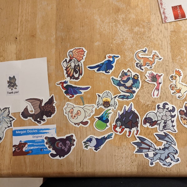 Monster Hunter Rise Sticker Set - Etsy