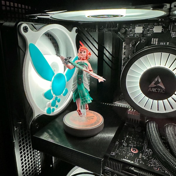 Navi Multicolor Artisan Gaming Computer Fan Shroud / Grill / Cover ...