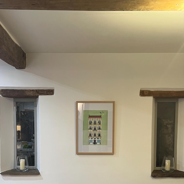 A2 Picture Frame Rustic Royal Blue Photo Frame Blue Frame Vintage Blue ...