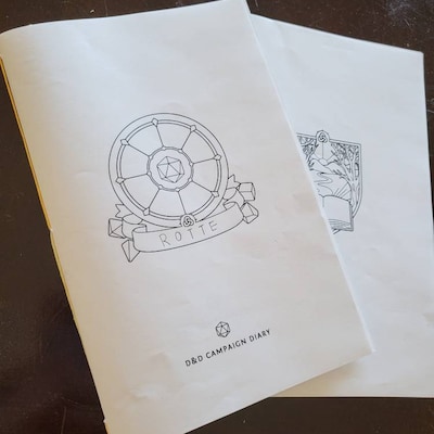 Dnd 5e Campaign Diary: Character Journal PDF Compatible With Fifth ...