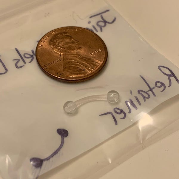 Invisible Septum Retainer, Horseshoe Septum Ring, Barbell Septum Ring ...