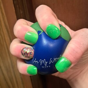 FIREBALL Glitter Dip Powder Dip Powder Dip Powder Dip | Etsy