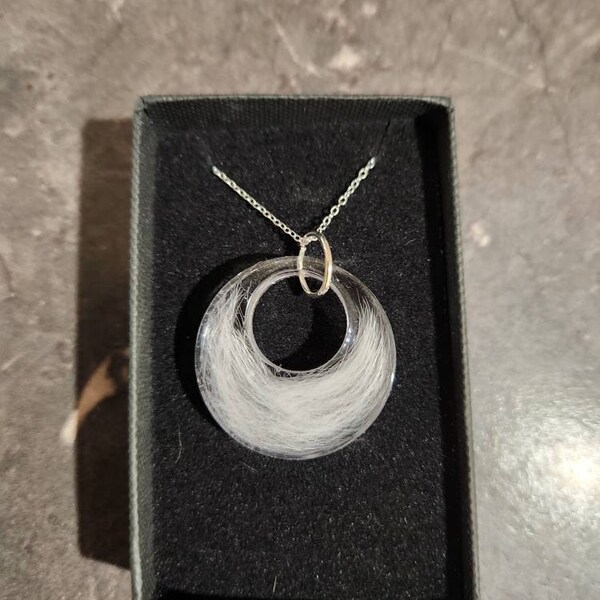 Lock of Hair Keepsake - Memorial Hair Jewelry - Hair Memorial Locket ...