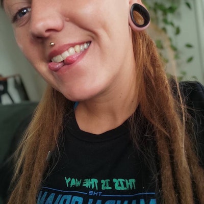 Black Tunnels Teardrop Gauges Plug Earrings Black Ear Plugs Teadrop ...