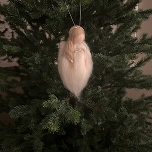 Needle Felted Christmas Fairy Tree Topper Waldorf-inspired - Etsy